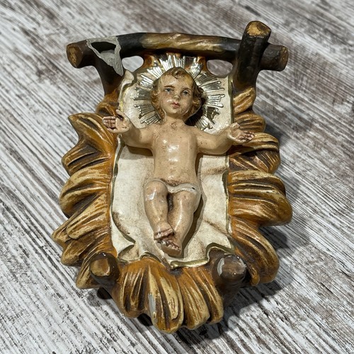 Vintage Paper Mache Fontanini Baby Jesus 12" Scale Nativity Figure ...