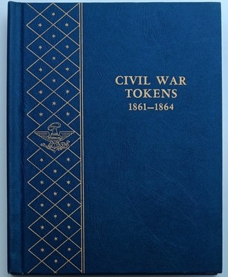 Whitman 1861-1864 Blank Civil War Tokens CWT "Cents" 9452 Bookshelf ...