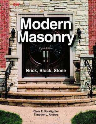 Modern Masonry: Brick, Block, Stone - Hardcover - GOOD 9781631260957| eBay