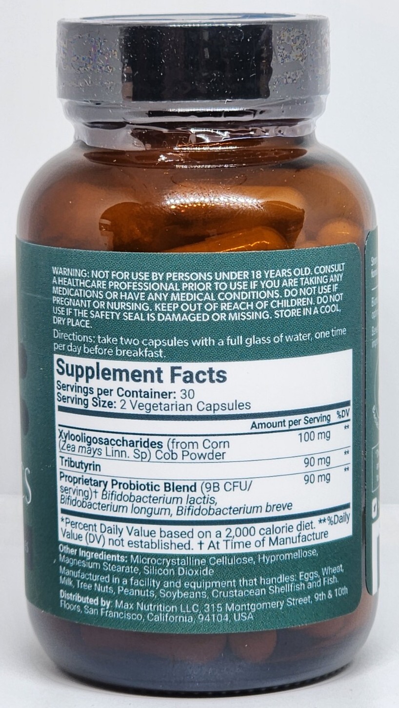 Bioma Probiotics Dietary Supplement for Digestive & Gut Health 60 Caps ...