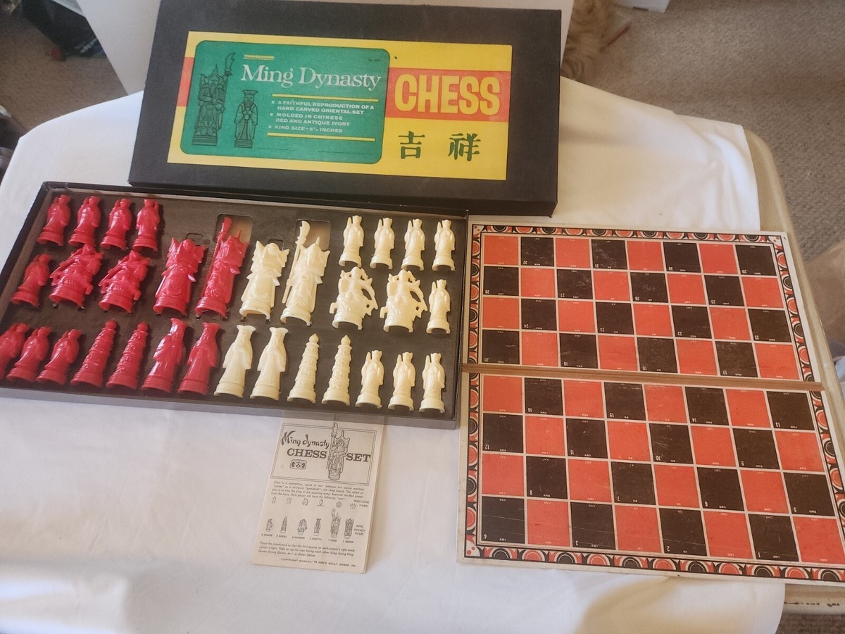 Ming Dynasty Chess Set The Most Exciting Game Of The Match Ends In A