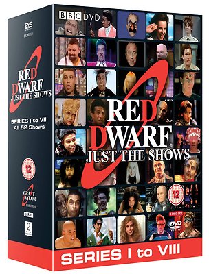 RED DWARF COMPLETE SERIES COLLECTION 1-8 DVD BOX SET 10 DISCS R4 "NEW ...