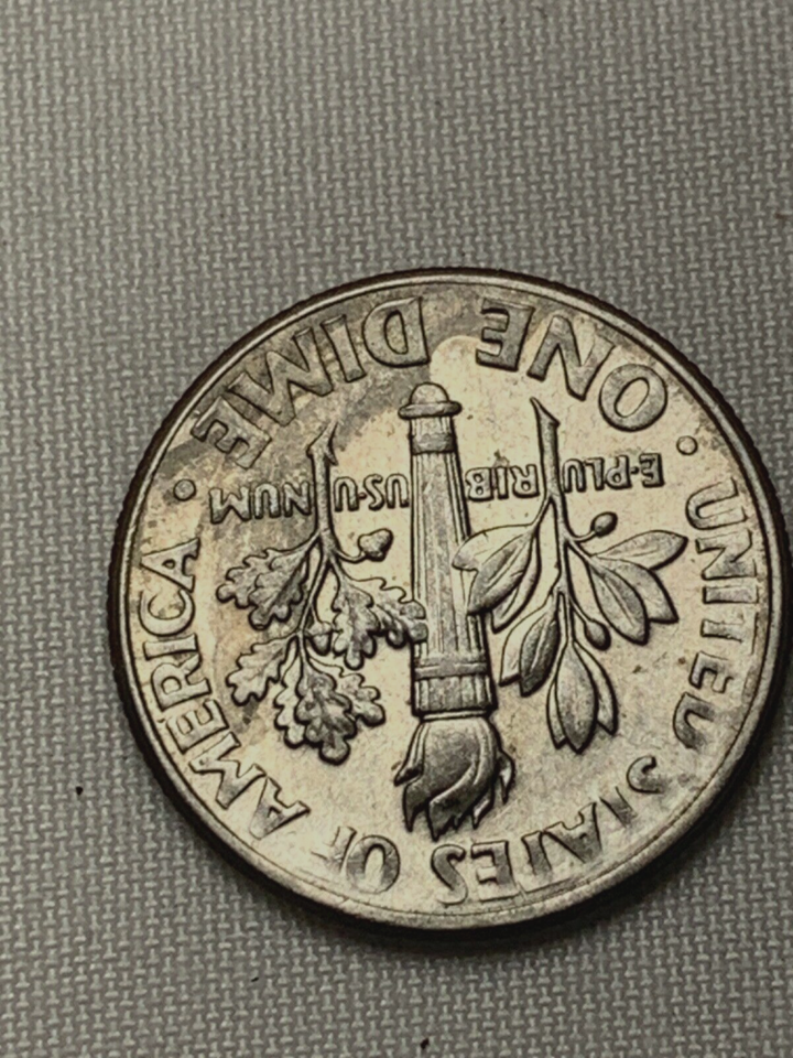 2000 D Off Centered Dime Nice Error Shallow Hit Date RARE Circulated ...