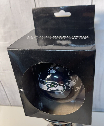 Seattle Seahawks 3" Glass Ball Ornament Officially Licensed NFL Memory ...