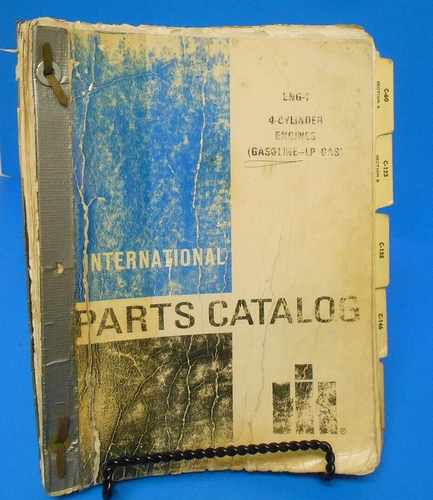IH International ENG-1 Parts Catalog 4-Cyl Engines Gasoline LP. C60 ...