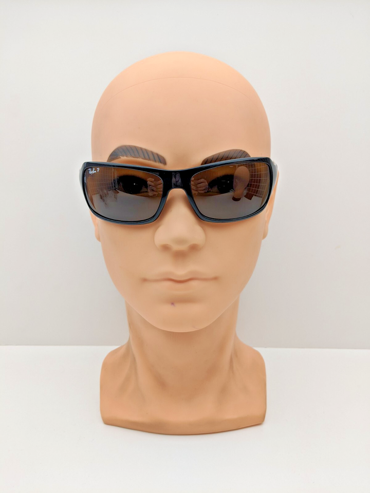 🕶️Made in Italy! Ray-Ban RB4075 Polarized Sunglasses 61/16-130 /ALO210🕶 ...