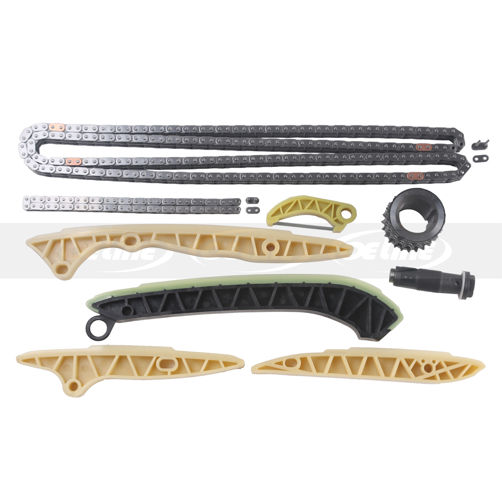 Timing Chain Kit Water Pump for Mercedes C Class CLK E ML R SLK 3.0L 3 ...