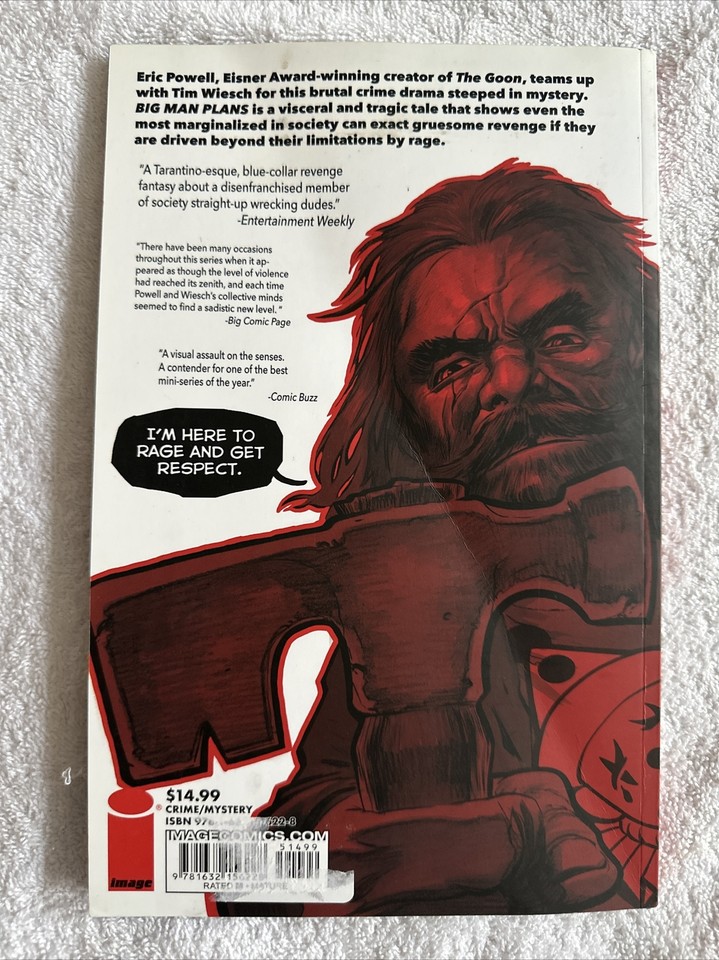 Big Man Plans Eric Powell Image Comics Graphic Novel Paperback | eBay