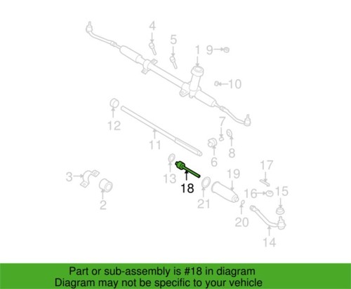 OEM ! CTR ! INNER TIE ROD for 2007-2013 ELANTRA FORTE KOUP 5 # 56540 ...