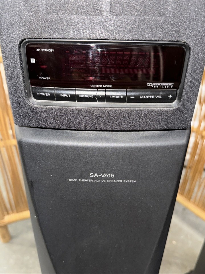 Sony SA-VA15 Speakers Home Theater Active System | eBay