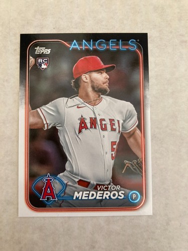 2024 Topps #270 Angels VICTOR MEDEROS Rookie RC | eBay.de