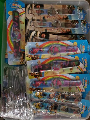 50 mixed kids Moana,trolls etc cartoon slap on watches Gift For party ...