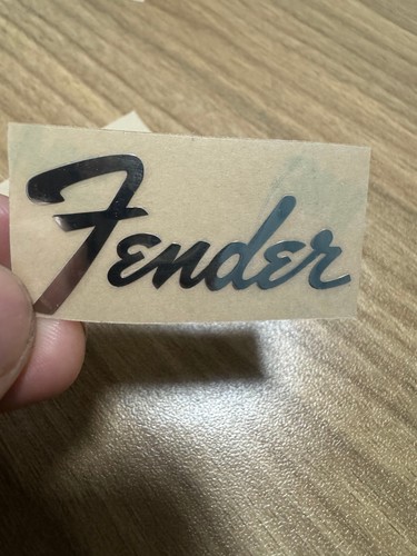 2Pcs Custom FENDER Tele Guitar Neck Headstock Self-Adhesive Metal ...