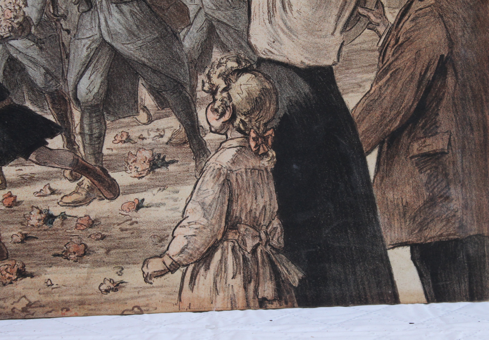 GEORGES REDON COLOR LITHOGRAPHS ON MENUS, 1918 | eBay