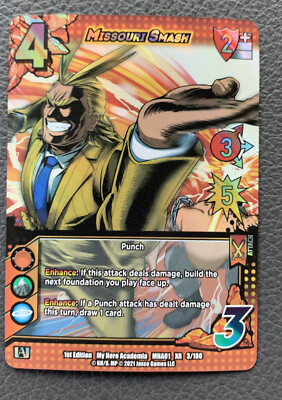 Missouri Smash - XR 3/180 - 1st Edition - UniVersus - My Hero Academia ...