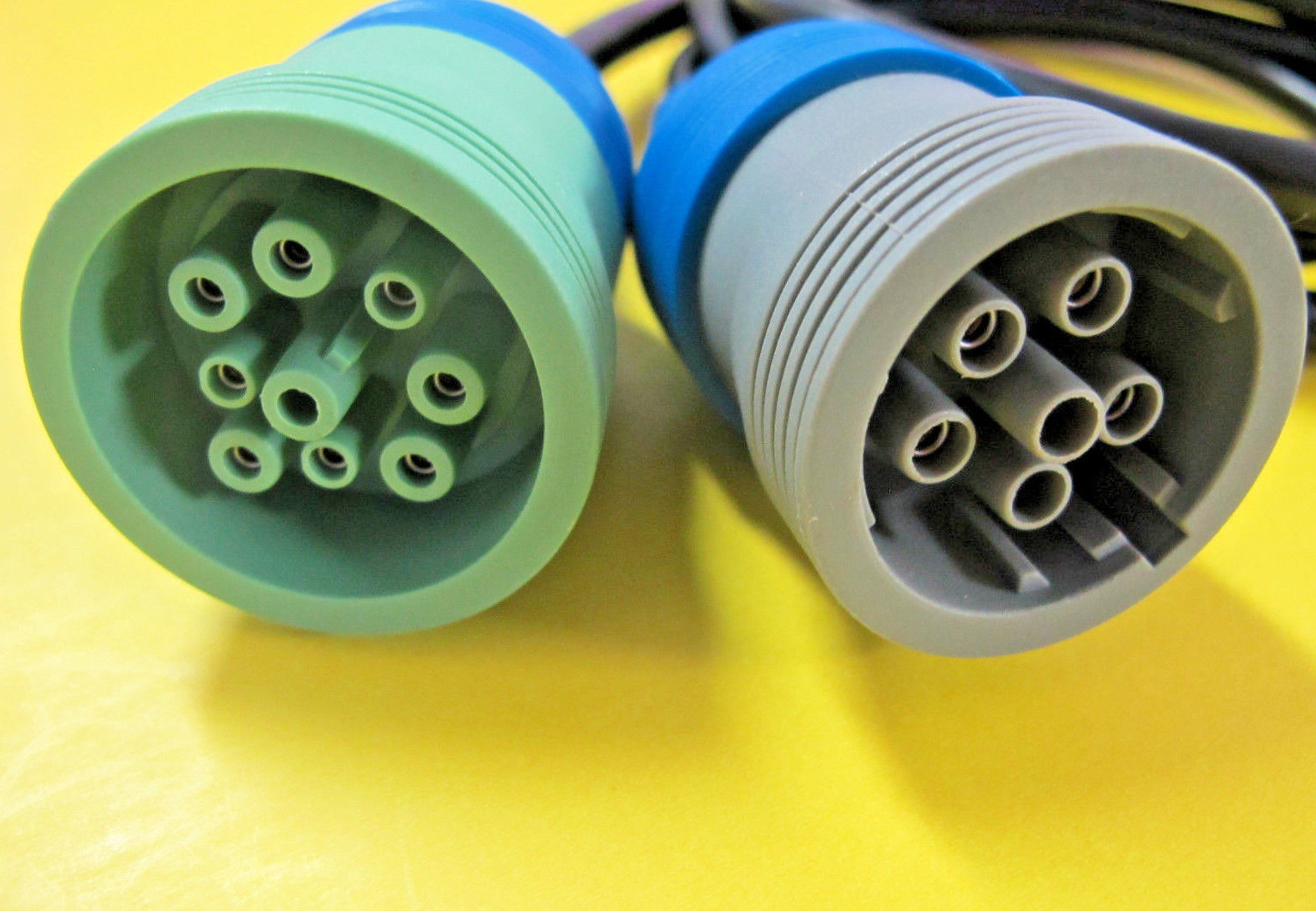 Deutsch 6 / 9 Pin Y Cable with Green CAN500 Connector for Nexiq USB ...