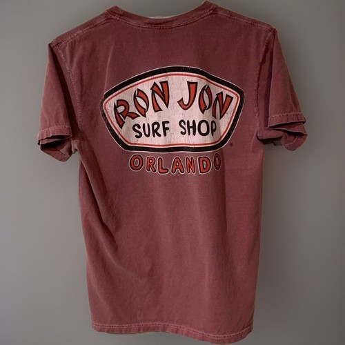 Ron Jon Surf Shop Orlando Florida Red T-Shirt size Medium Classic Beach ...