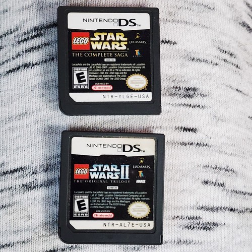 Nintendo DS LEGO Star Wars The Complete Saga & LEGO Star Wars 2 ...