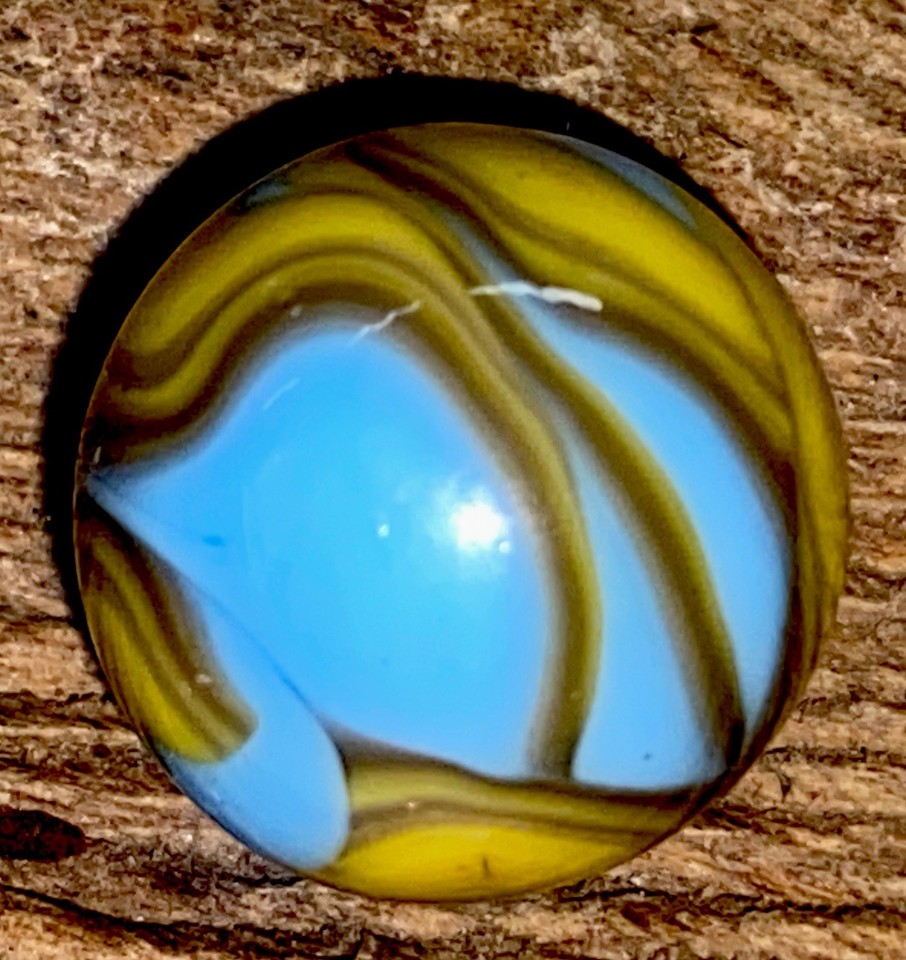 😎 “Flames” Beautiful Christensen Agate-Tri-Color Marble-NM+.65 Nice ...