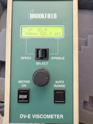 Brookfield LVDVE Viscometer (No spindle) | eBay