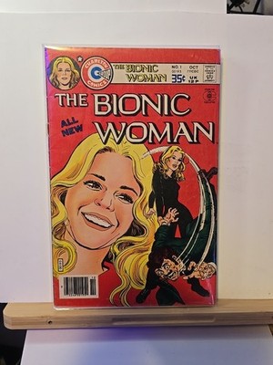 Bionic Woman #1 - Charlton Comics (1977) - VG | eBay