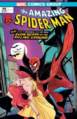 Marvel Comics ‘The Amazing Spider-Man’ #48 (2024) Vampire Variant Cover ...