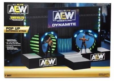 AEW Unrivaled Pop Up Entrance Stage Playset Official All Elite ...