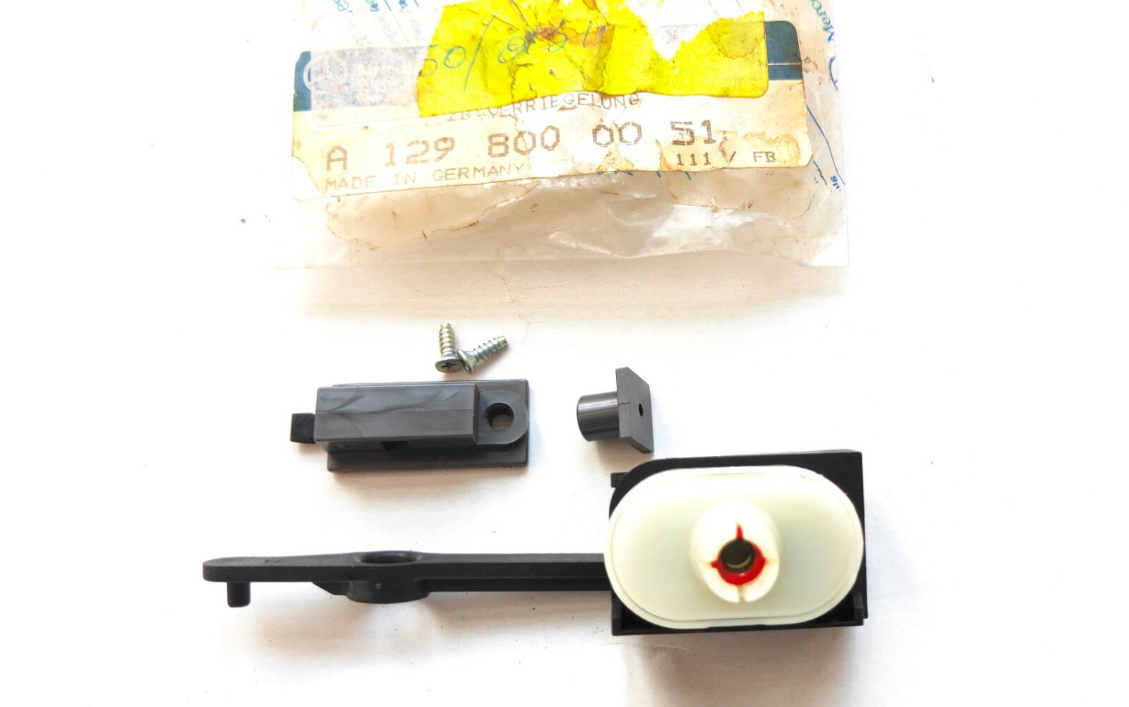 MERCEDES W129 SL CENTRAL LOCKING VACUUM UNIT 1298000051 GENUINE NEW ...