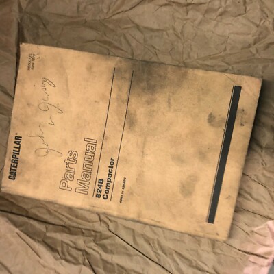 CAT CATERPILLAR 824B 824 COMPACTOR WHEEL DOZER PARTS CATALOG BOOK S/N ...