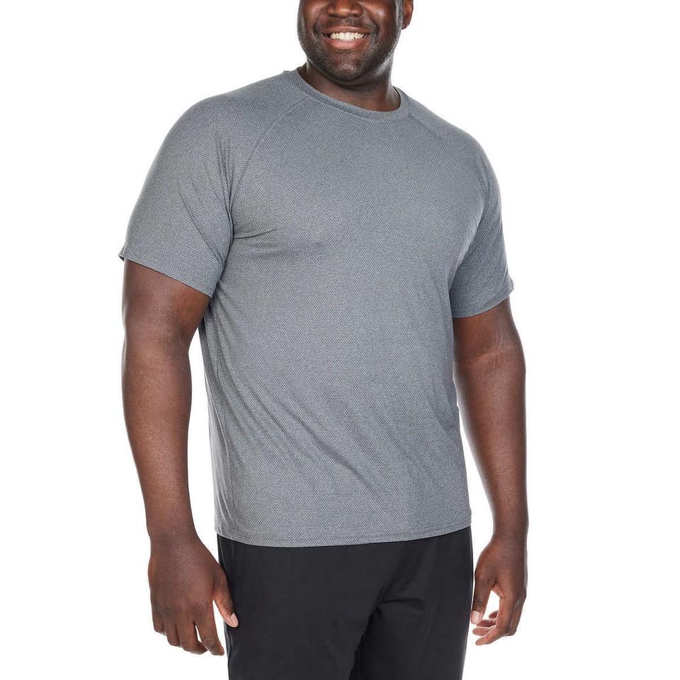 Glacier Performance Men's UPF 30 Moisture Wicking Short Sleeve T-Shirts ...