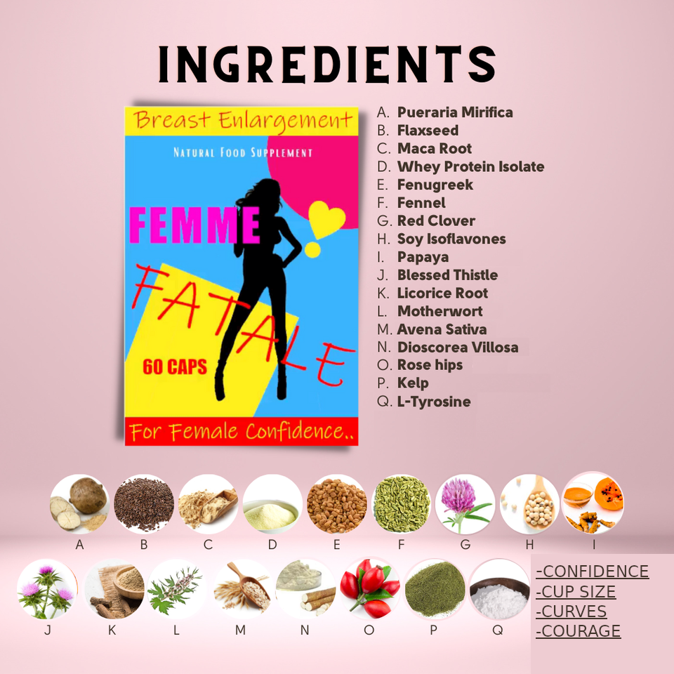 BREAST Growth TABLETS, Phytoestrogen Pills Big Bust Bigger Boobs ...