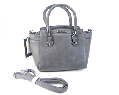 DIOPHY WOMEN'S AB-041 GY SMALL TOTE SHOULDER HANDBAG,GREY,NEW WITH TAGS ...