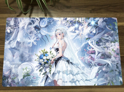 WVICM Duel Playmat Teardrop the Rikka Queen TCG CCG Pad Trading Card ...