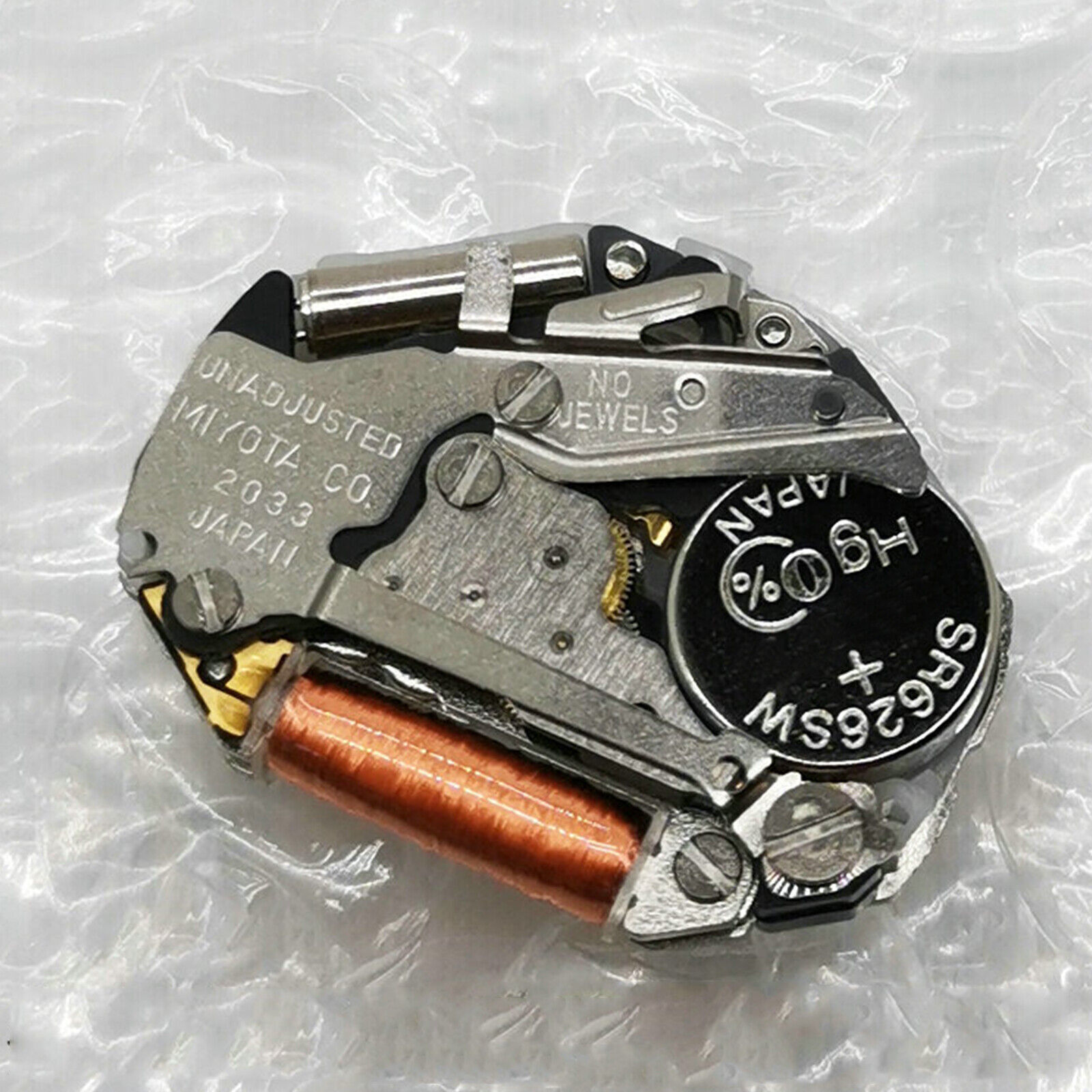 Replacement Quartz Watch Movement 3 Hands Movement for Miyota 2033 ...