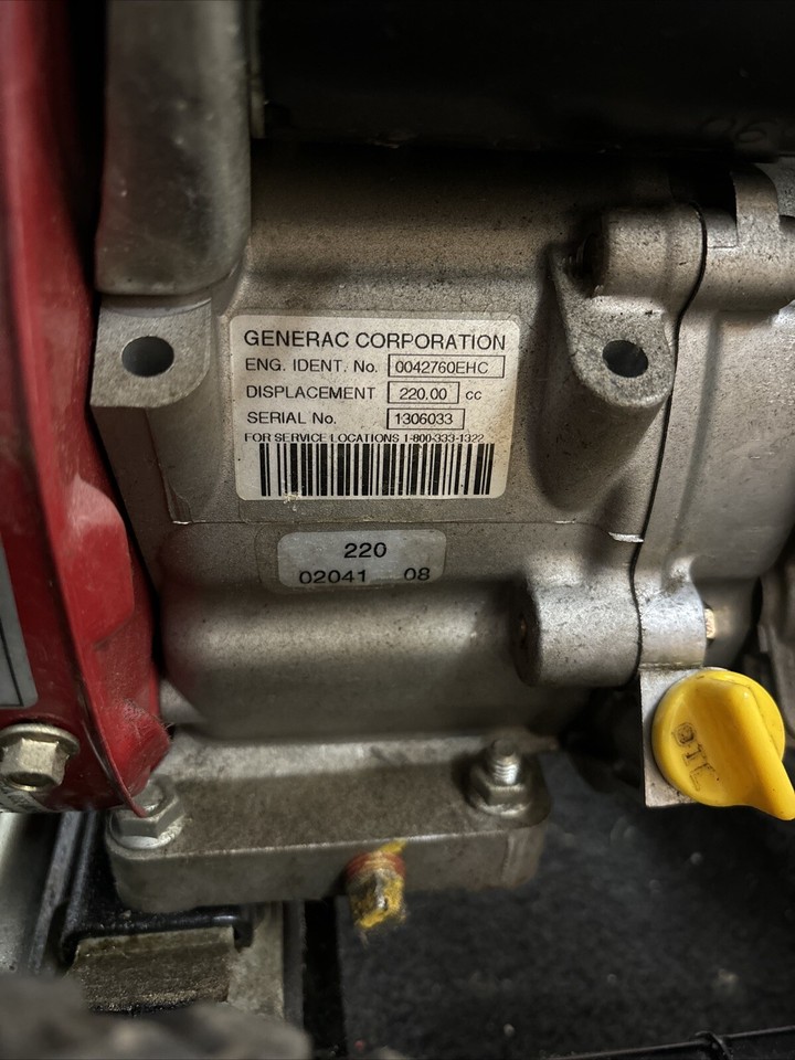 Craftsman Portable Generator 4200 Watts, Dolly Style Handle, Recoil ...