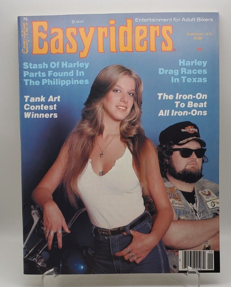 EASYRIDERS Motorcycle Magazine, Sept 1979, DAVID MANN POSTER Center ...