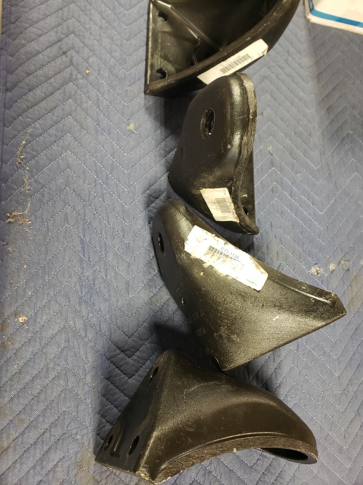 Peterbilt 379 Low Air Leaf Frame Top Shock Bracket 389 359 Kenworth ...