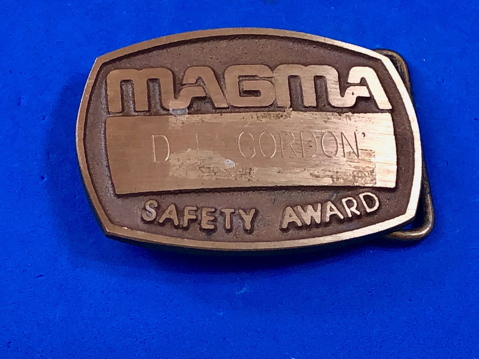 Vintage magma Company Corporate employee safety award… - Gem