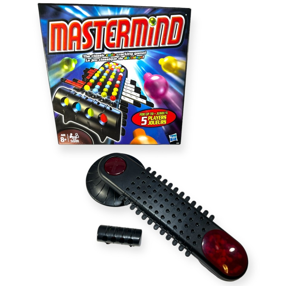 Mastermind Code Cracking Board Game Parker Bros Brand 2-5 multiplayer ...