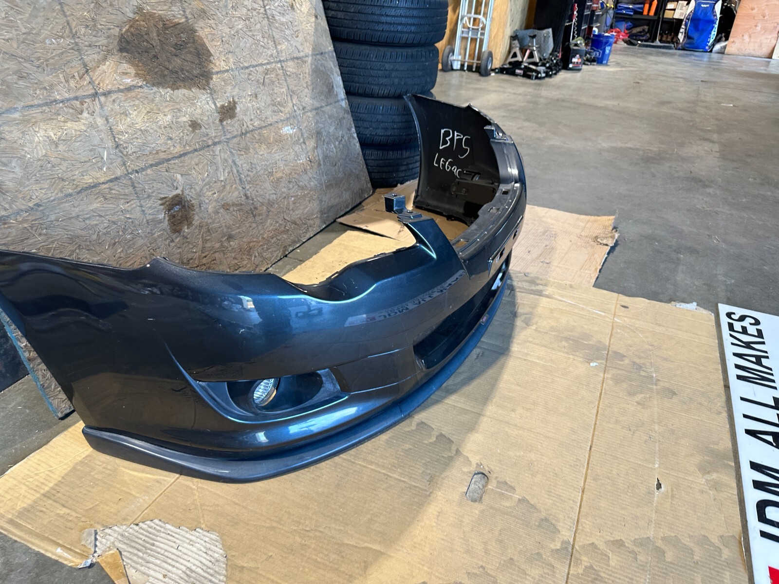 2003 Subaru Legacy BL5 BP5 Front Bumper With Fog lights STi LIP Sti JDM ...