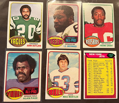 1976 Topps Football Cards (1-478) - YOU PICK - Complete your set | eBay