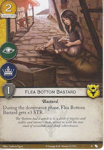 3 x Flea Bottom Bastard AGoT LCG 2.0 Game of Thrones The Fall of ...