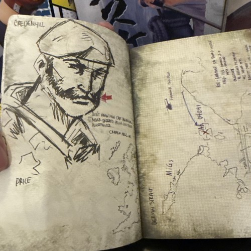 Game Call Of Duty John 'SOAP' MacTavish Journal Diary COD Cosplay Props ...
