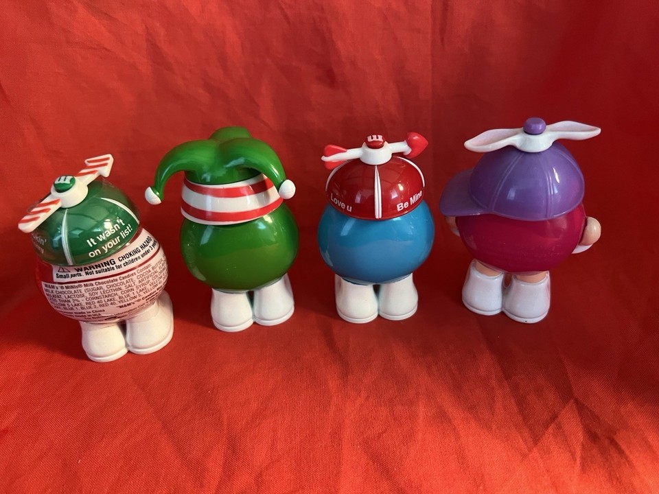 VINTAGE M&M Mini Dispensers Lot of 4 | eBay