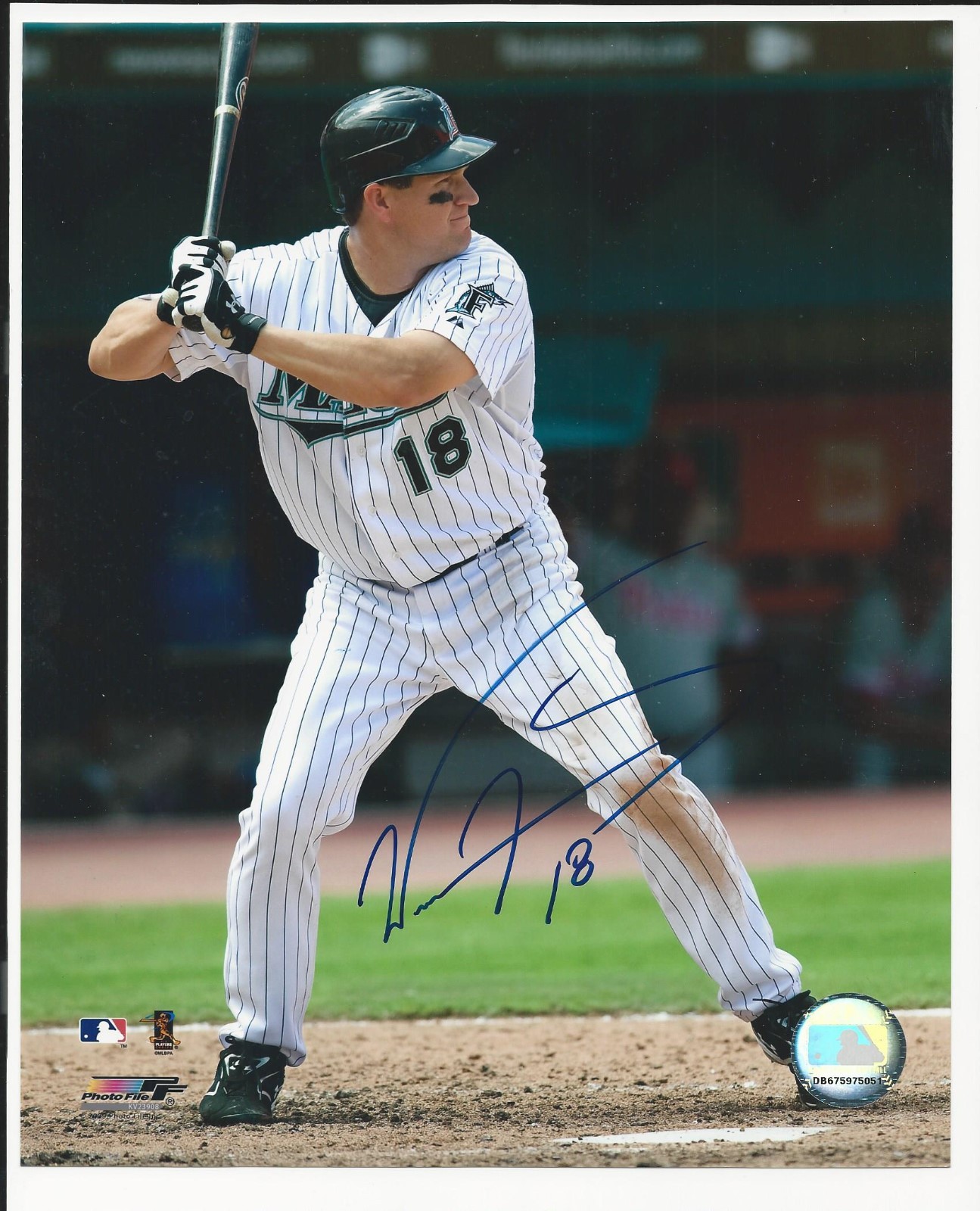 Wes Helms Florida Marlins Signed Auto 8x10 Photo Autograph | eBay