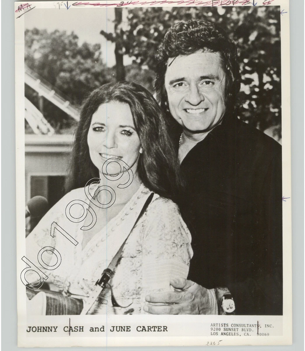 Johnny Cash June Carter Performing