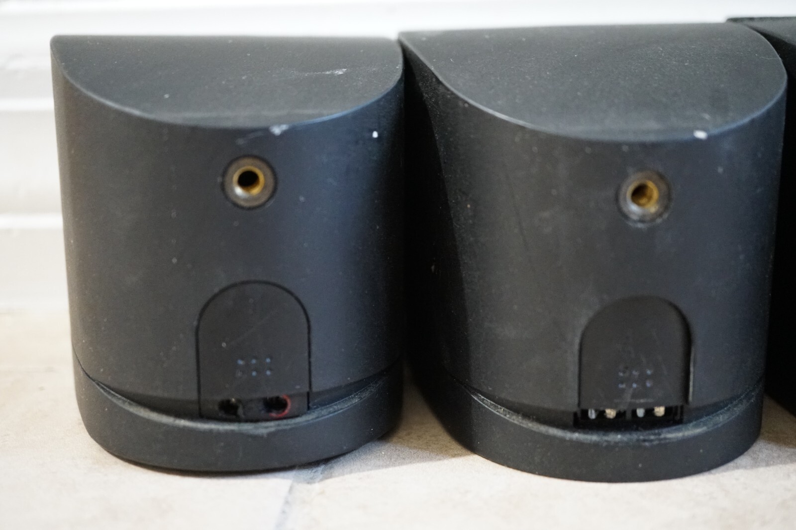 Lot of 5 Bose Lifestyle Acousti mass Mini Cube Speakers Home Theater ...