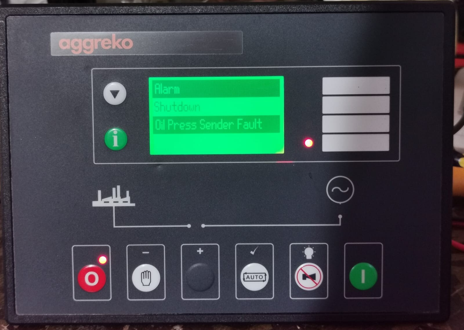 AGGREKO 5310 AUTO WITH CAN AND RS232 V 6.58 GENSET CONTROLLER | eBay