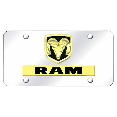 Dodge Ram OEM Logo License Plate | eBay
