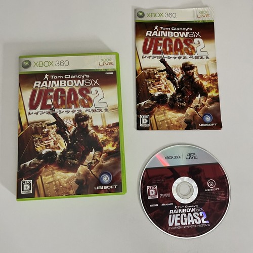 Tom Clancy's Rainbow Six: Vegas 2 Microsoft XBOX 360 NTSC-J JAPAN Game ...